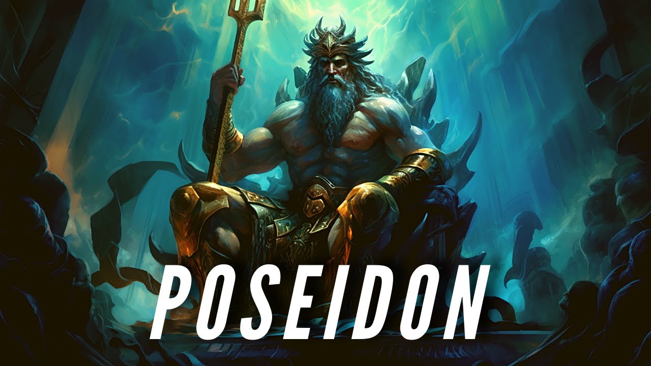 Poseidon - God of the Seas and Rivers - Greek Mythology - YouTube