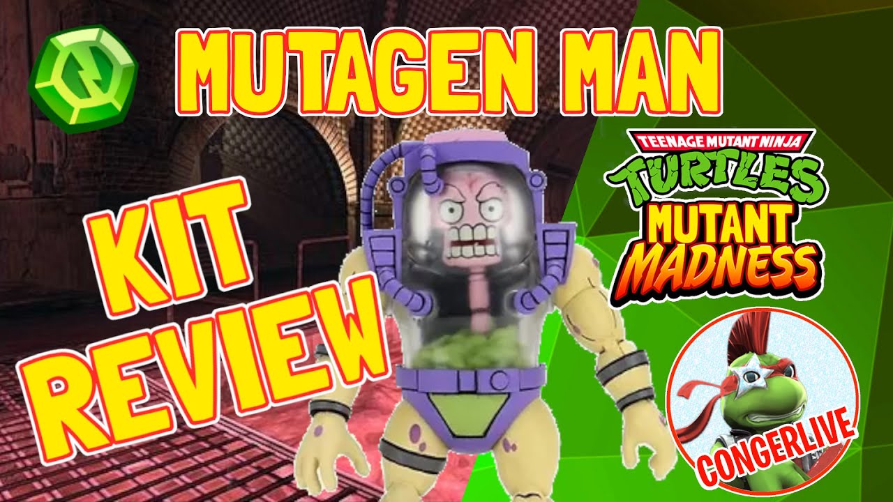 TMNT MUTAGEN MAN KIT REVIEW GIVEAWAYS HAVE BEGUN mutant madness - YouTube