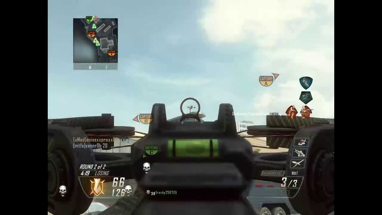 BO2 crossbow VS dragonfire - YouTube