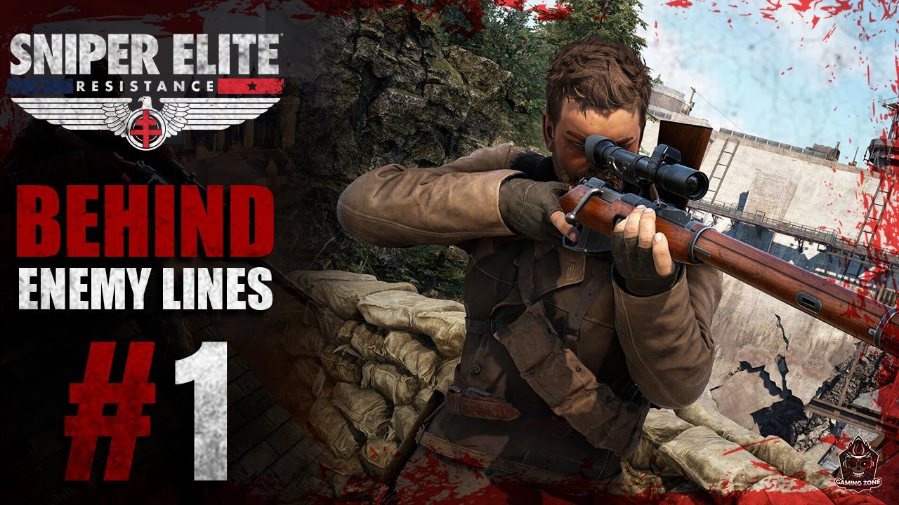 Sniper Elite Resistance Gameplay Behind Enemy Lines - YouTube