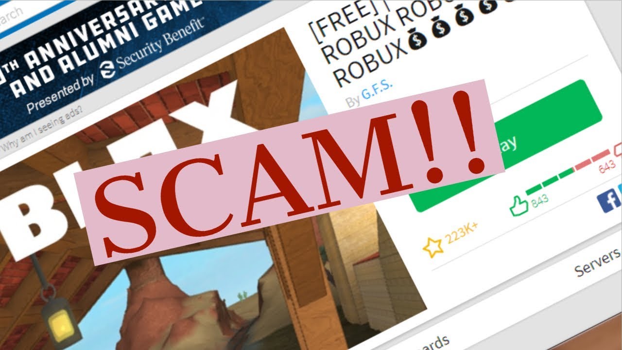 FREE ROBUX SCAM (turn on subtitles xD) - YouTube