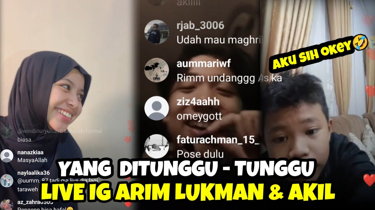 LIVE IG ARIM LUKMAN DAN AKIL MENTOR HAFIZ INDONESIA 2025 - YouTube