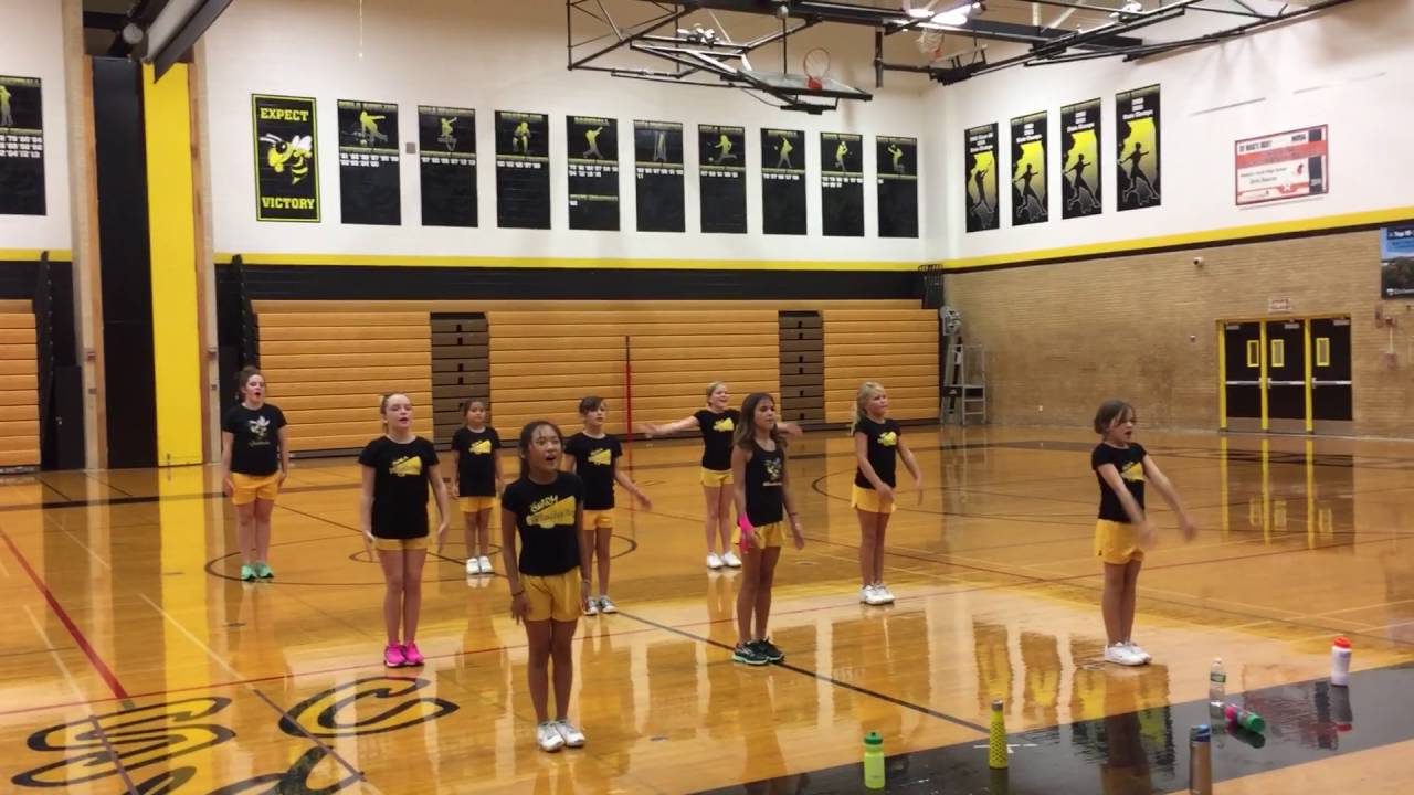 Darien! Swarm! Cheer! 🐝💛 - YouTube