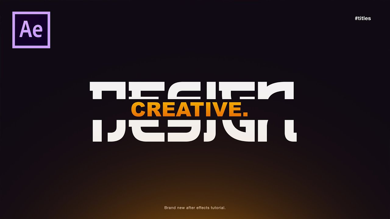 Smooth Title Animation In After Effects After Effects Text Animation Smooth Title Animation In After Effects After Effects Text Animation