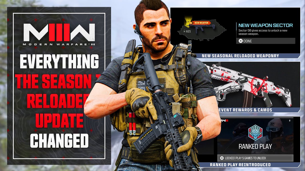 Modern Warfare 3: The Season 1 Reloaded Update Changed These 64 Things ...