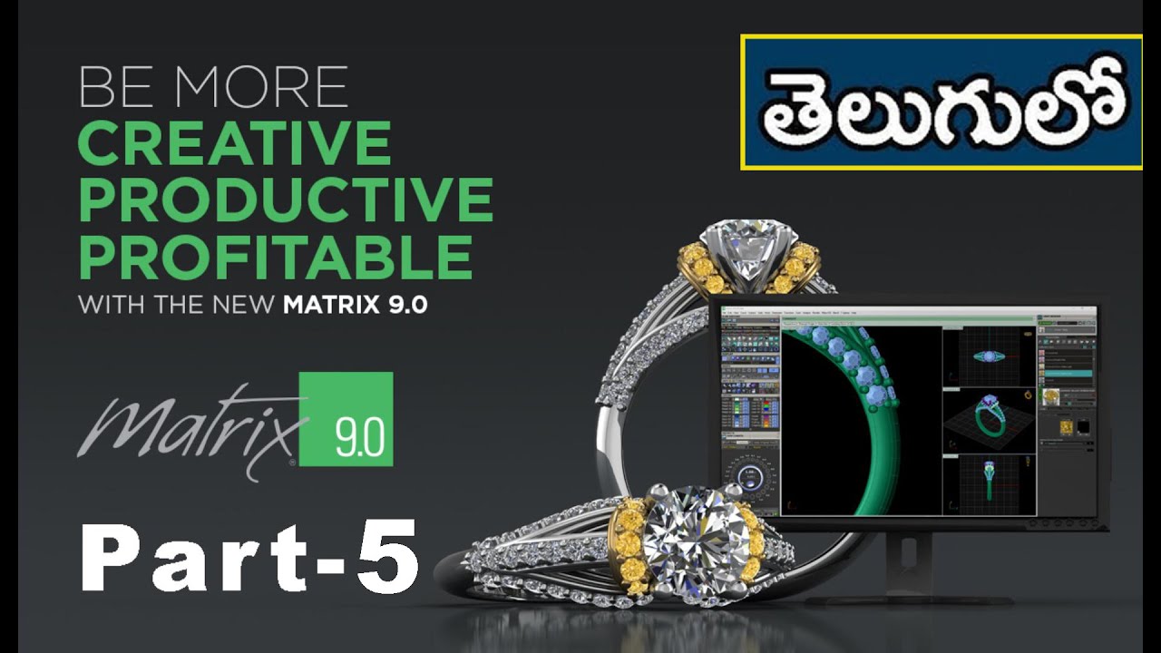 How to learn online jewelry CAD Gemvision Matrix | Jewelry CAD training ...