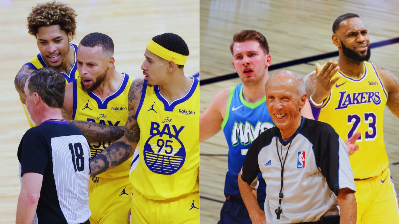When NBA Referees GO TOO FAR: Worst Calls of the 2020-21 NBA Season ...
