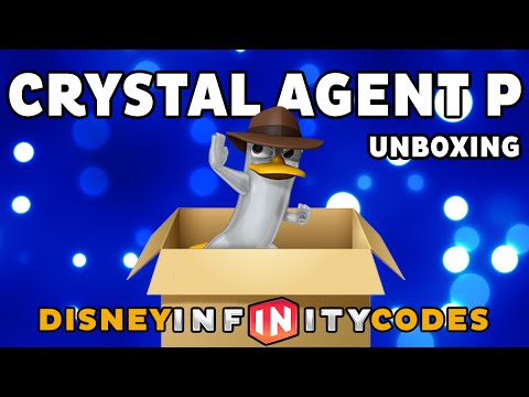 Crystal Agent P Unboxing - Disney Infinity - YouTube