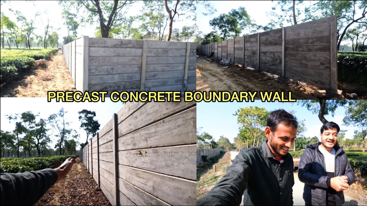 Precast Concrete Boundary Wall Solutions | Reliable & Cost-Effective ...