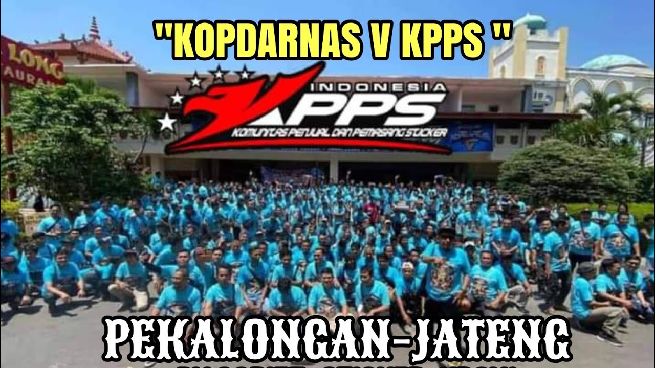 KOPDARNAS V KPPS || PEKALONGAN #kpps #sticker #pekalongan - YouTube