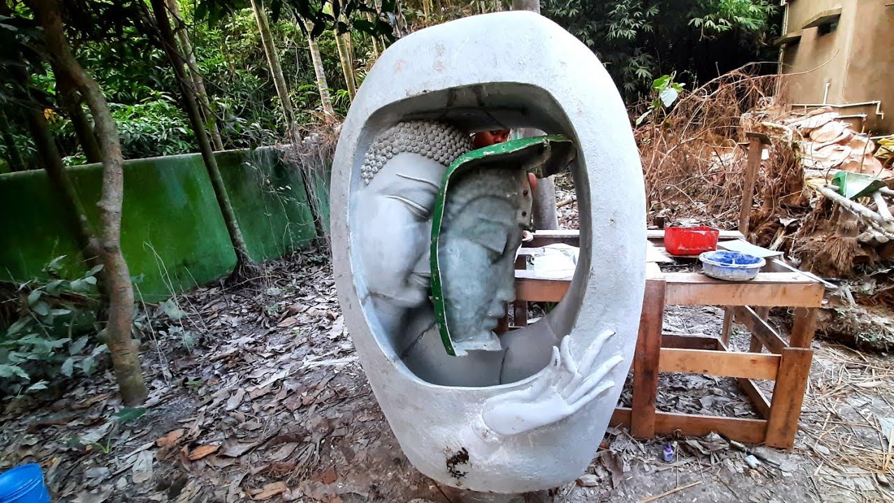 How to Make Fibreglass Die and Waterfalls / Frp Tutorial for Bigeners ...