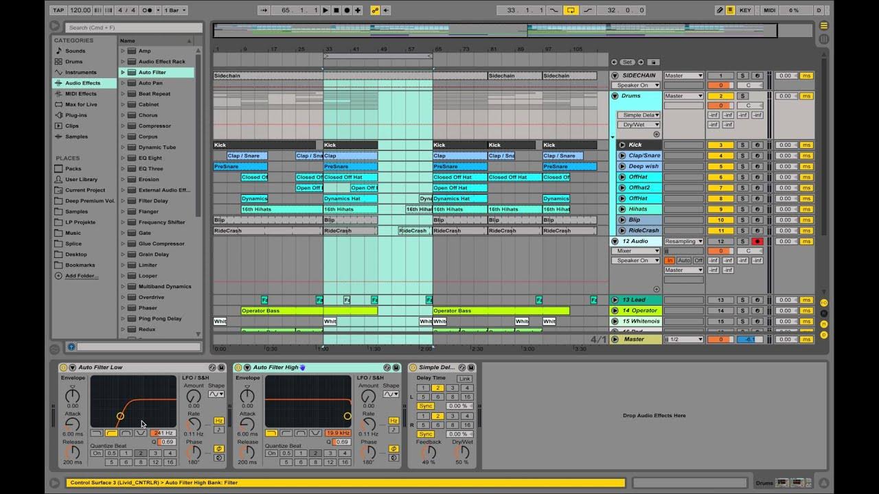 Resampling In Ableton Live 9 Tutorial - Creating Transitions - YouTube