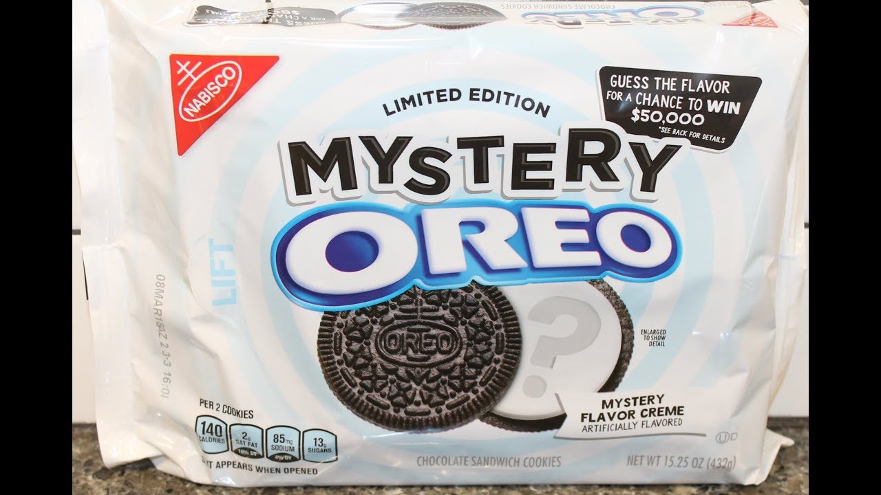 Mystery Oreo Cookies Guesses & Review - YouTube