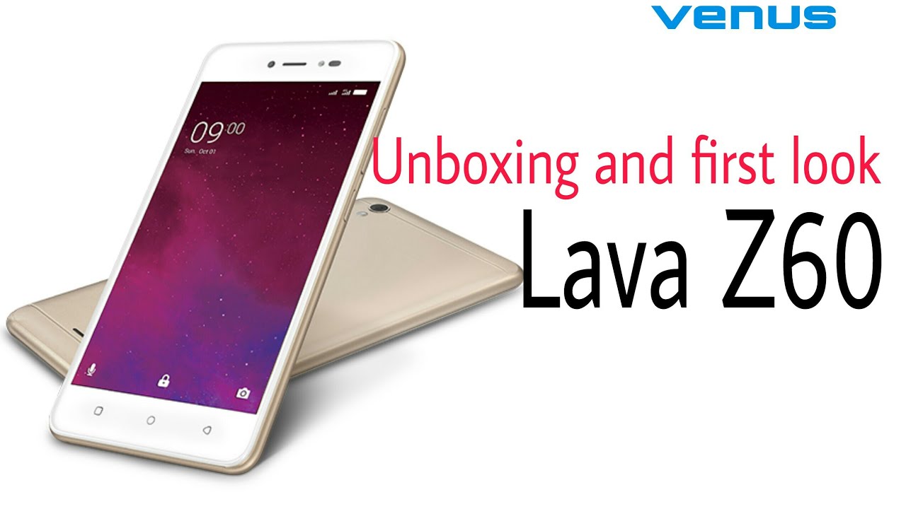 Unboxing of Lava Z60 and first look of the phone. Is it a good phone ...