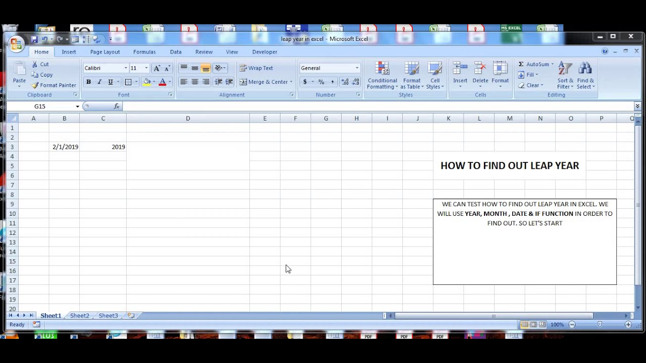 HOW TO FIND OUT LEAP YEAR IN EXCEL USING IF YEAR MONTH DATE how-to-find-out-leap-year-in-excel-using-if-year-month-date