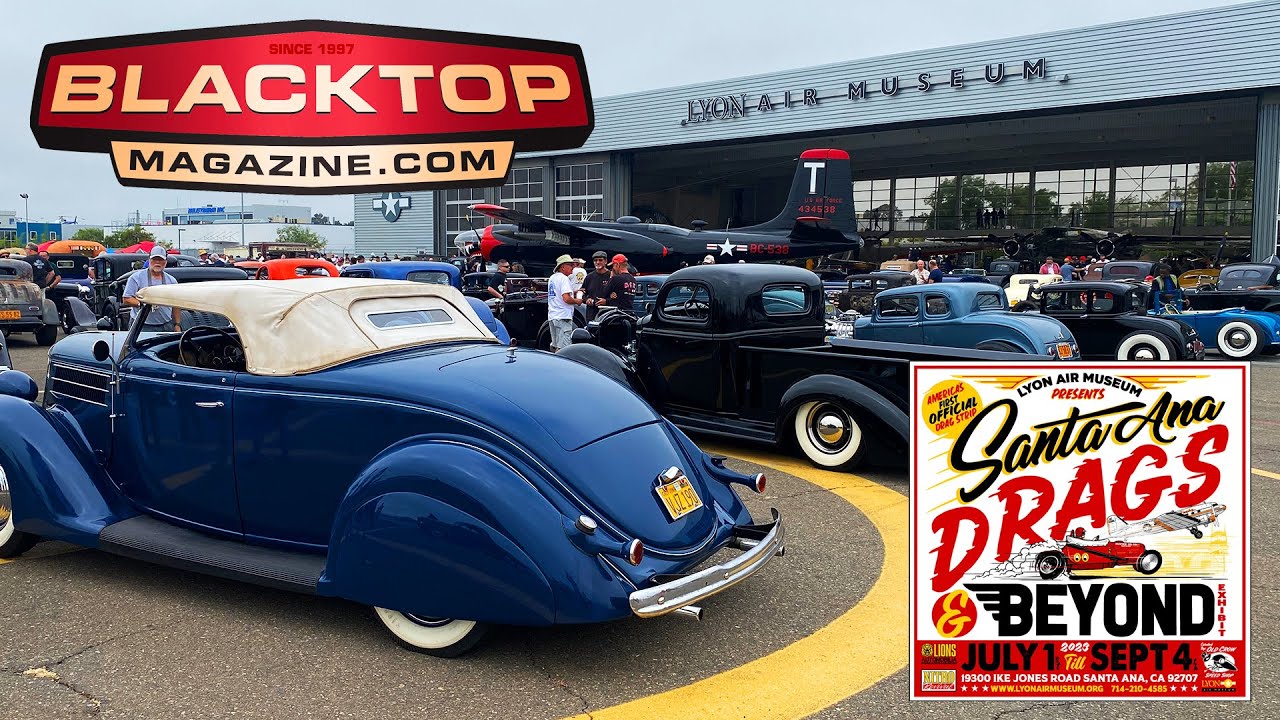 Santa Ana Drags at Lyon Air Museum - YouTube