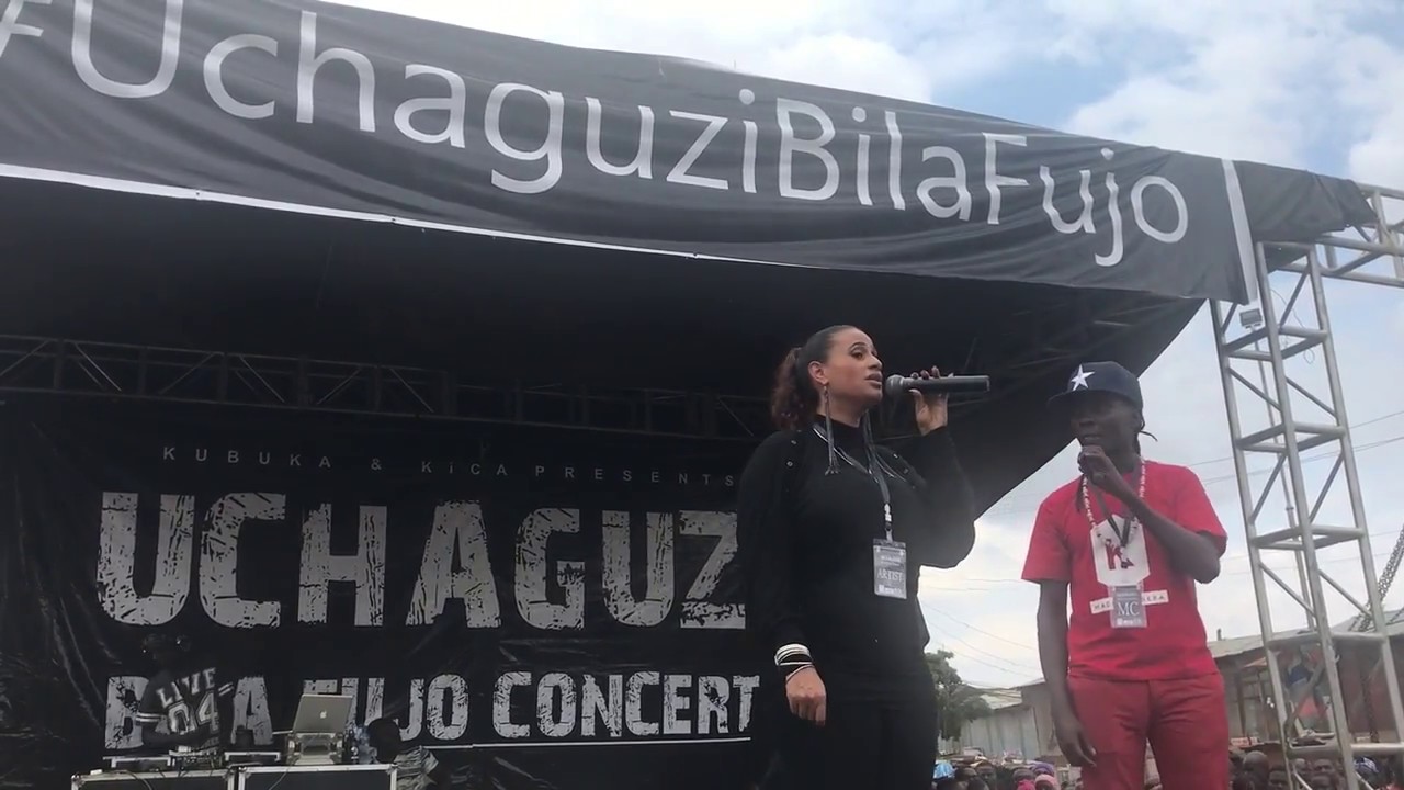 Habida performing at #UchaguziBilaFujo - YouTube