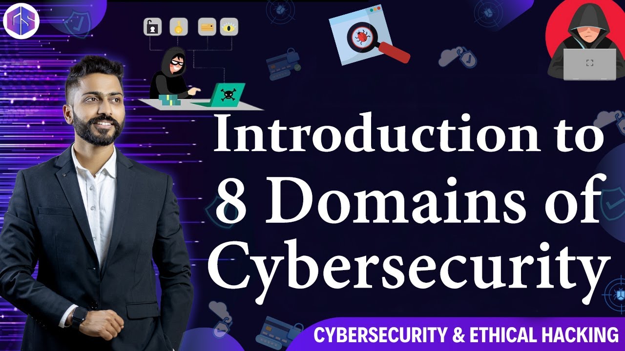 Introduction to 8 Domains of Cybersecurity🕵️‍♂️🕵️‍♀️ - YouTube