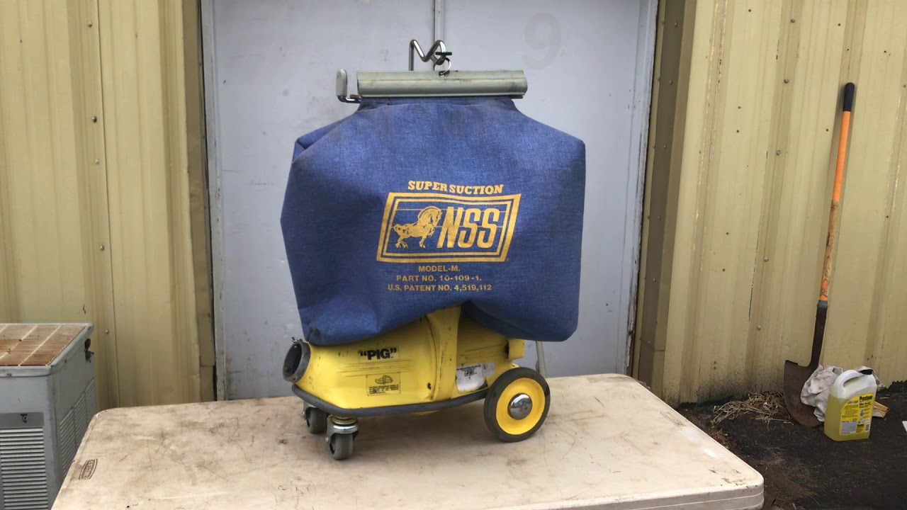 NSS M-1 Pig Commercial Vacuum No Hose - YouTube