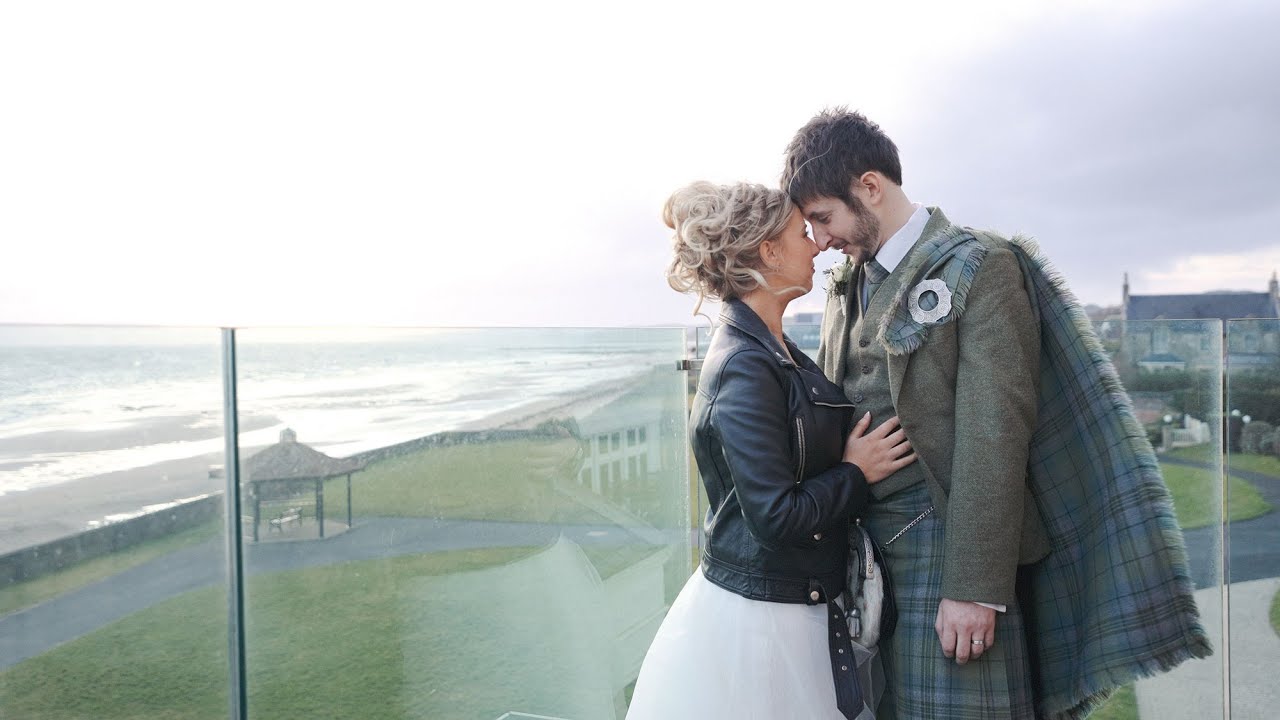 Stunning Seamill Hydro Wedding Highlights - Debbie And Stuart - YouTube