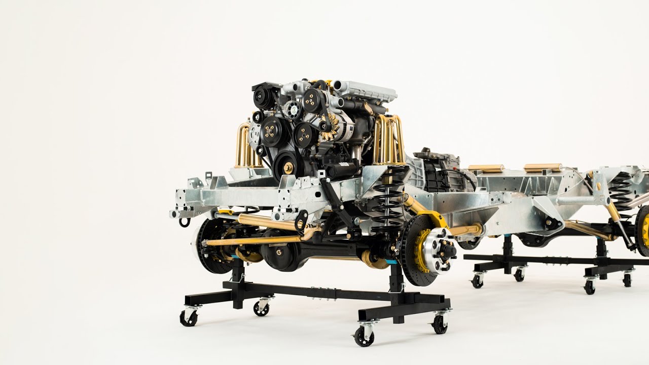 Land Rover Defender Chassis Reveal - YouTube