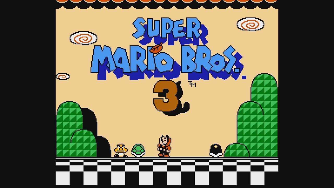 20 Mins Of...Super Mario Bros. 3 - Custom Intro (US/NES) - YouTube