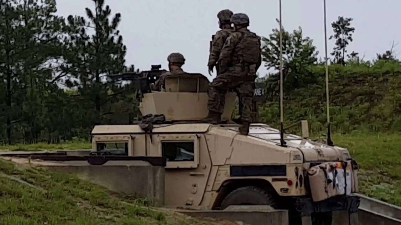 M240L 사격영상 - YouTube