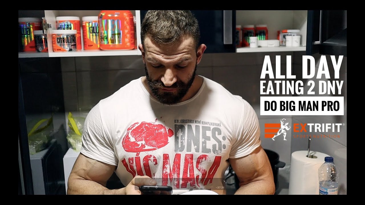 JAN TUREK IFBB PRO - ALL DAY EATING 2 DNY DO BIG MAN PRO - YouTube
