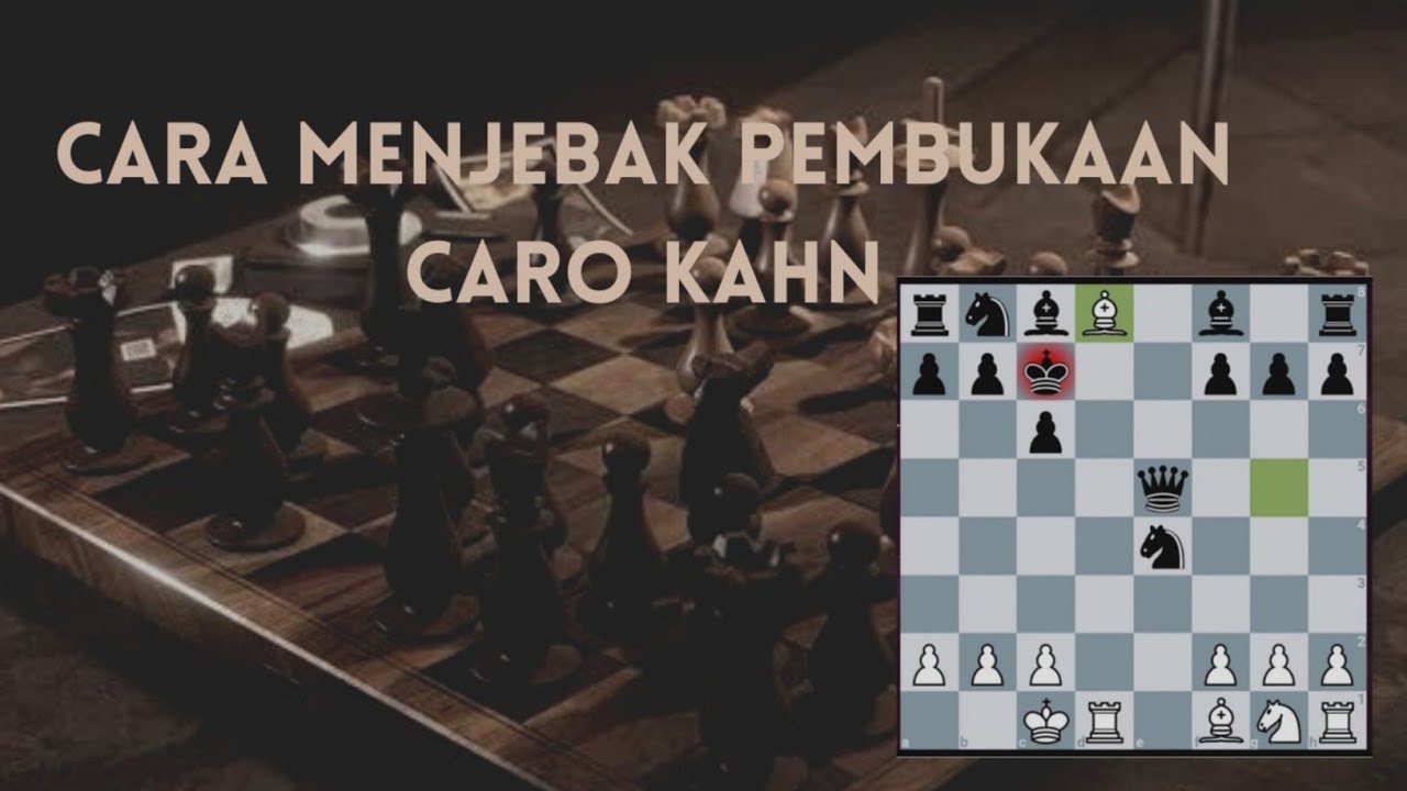 Cara Melawan pembukaan "CARO KAHN" - YouTube