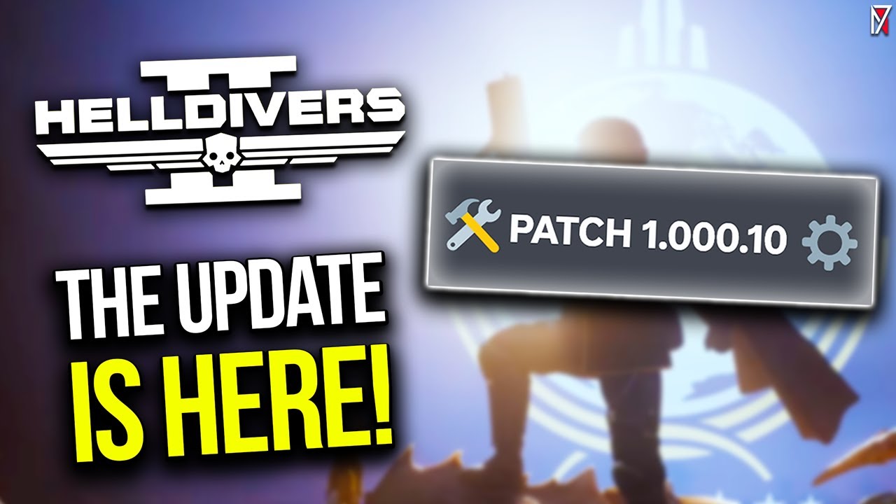 Helldivers 2 Just Got A VERY Important Update - YouTube