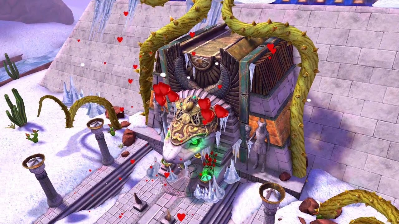 temple run 2 winter wasteland barry bones - YouTube