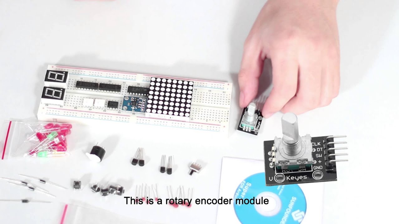 Sunfounder Starter Super Kit Turorial for Arduino - Components Overview ...