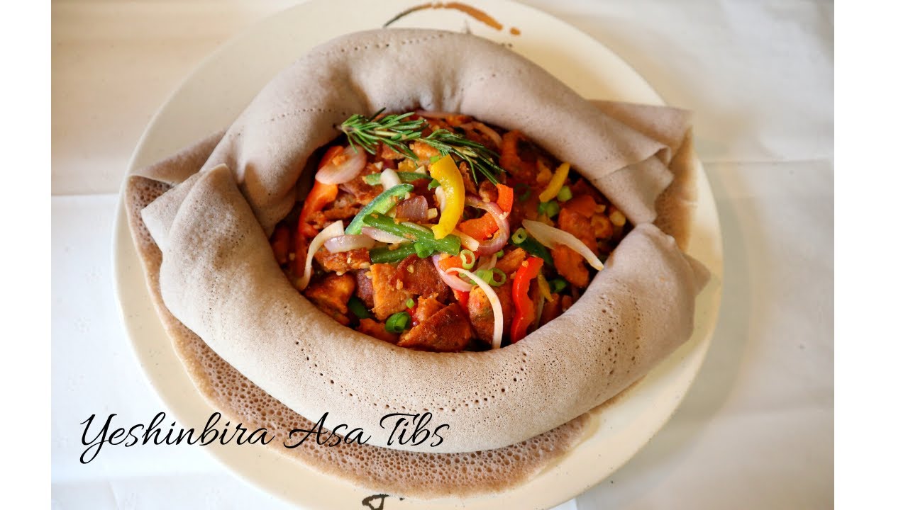 ሚስጥረኛው: የሽንብራ: አሳ: ጥብስ / Yetsom tibs/Yeshinbira Asa tibs/ Tibs ...