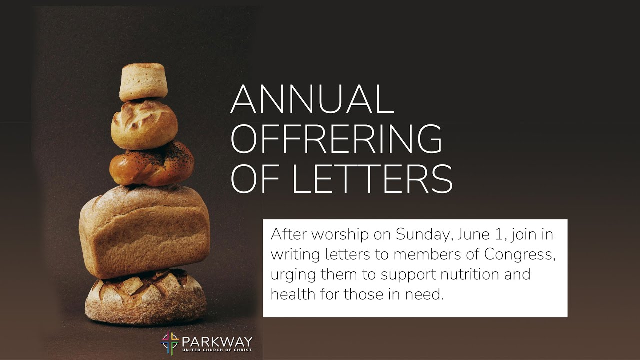 Offering of Letters - YouTube