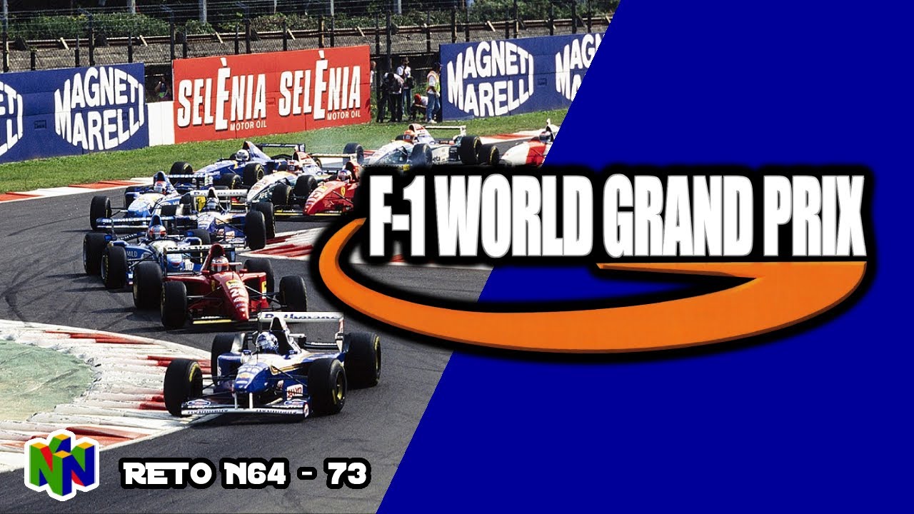 🏎️ F-1 WORLD GRAND PRIX | NINTENDO 64 🎮 | RETO N64 | ENCICLOPEDIA ...