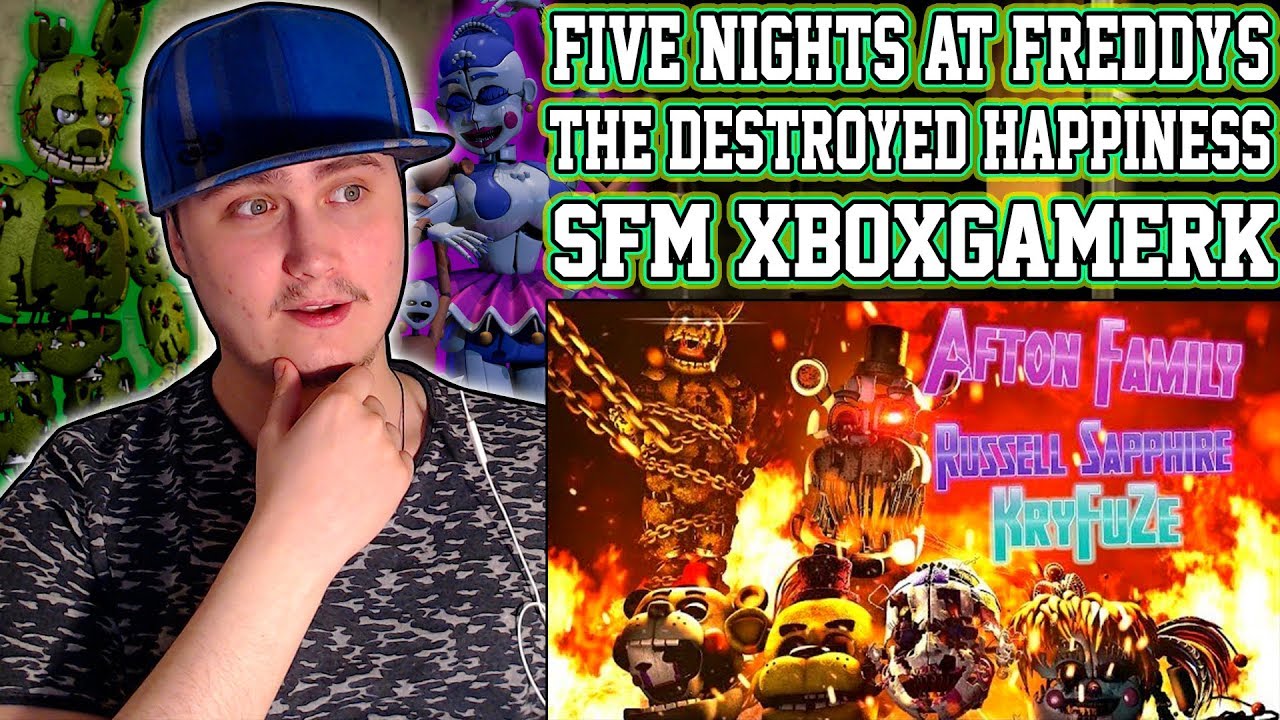 SFM/FNAF| The Destroyed Happiness | Afton Family - KryFuZe (Remix by ...
