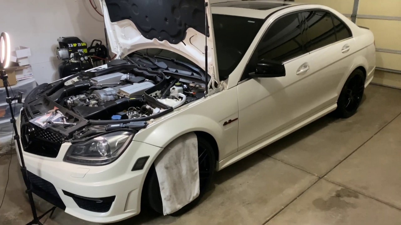 eFlex Eco kit Install On My C63 AMG - YouTube