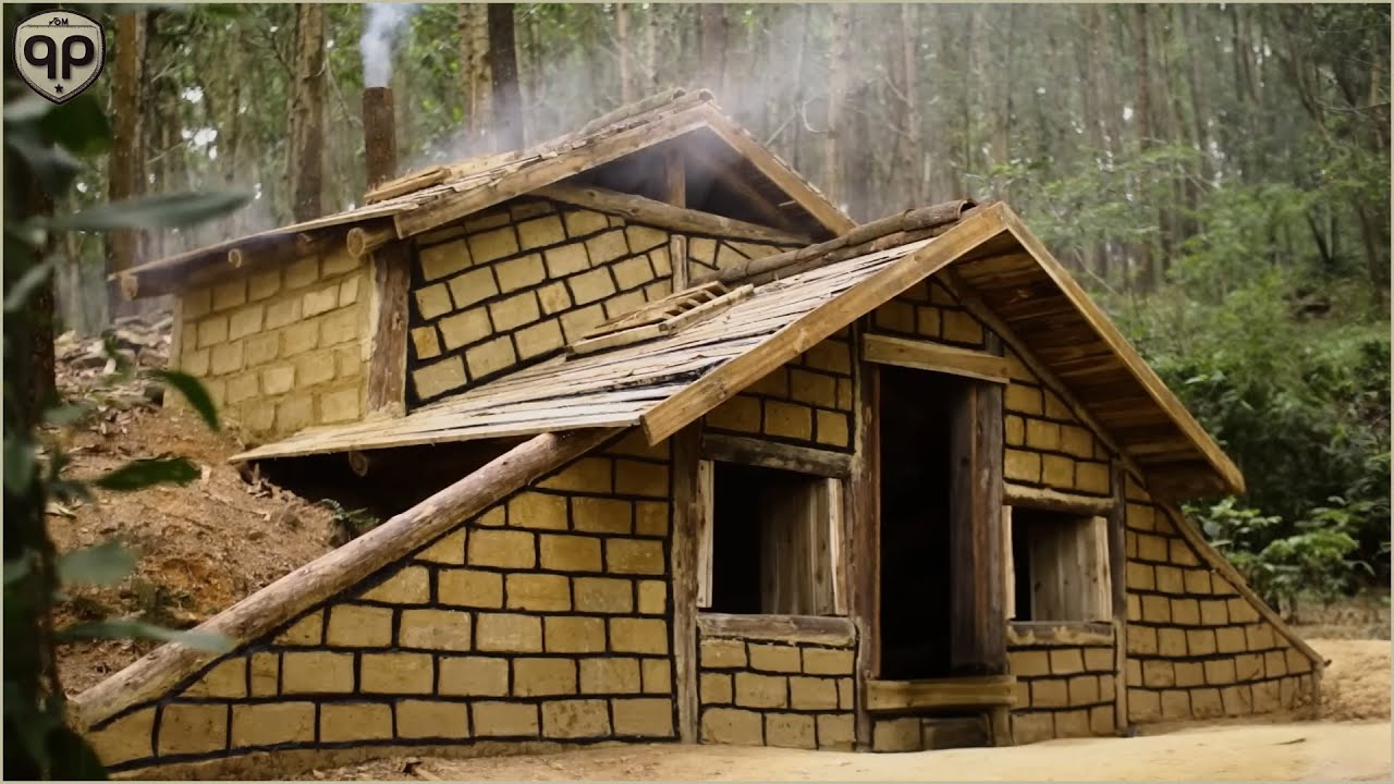 Building a Forest House: Exploring the Process of Crafting with Earth ...