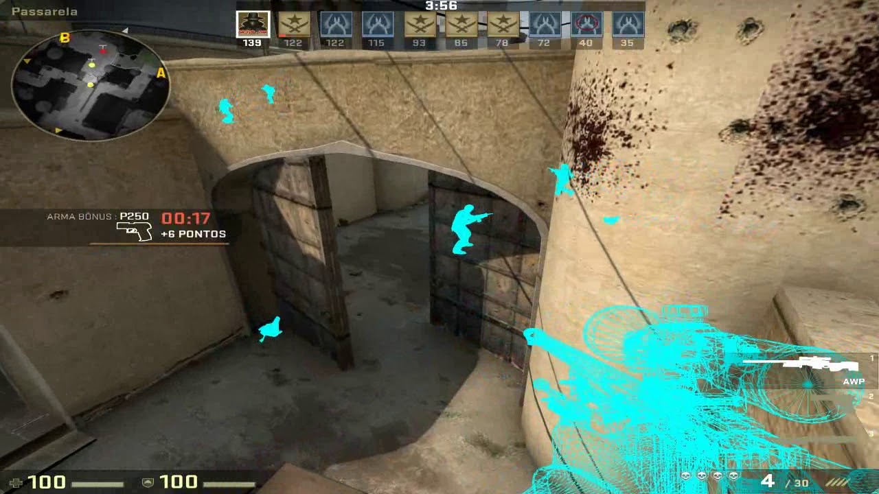 COMO USAR HACK NO CS GO! (WALLHACK) - YouTube