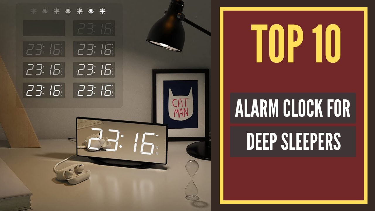 [Top10 2022] Best Alarm Clock For Deep Sleepers - YouTube