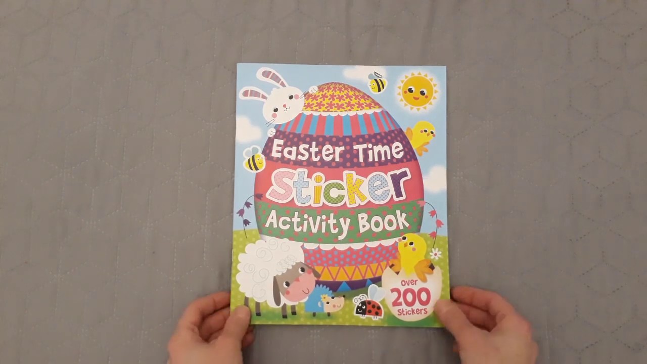 Easter Time Sticker Activity Book - Igloobooks - YouTube