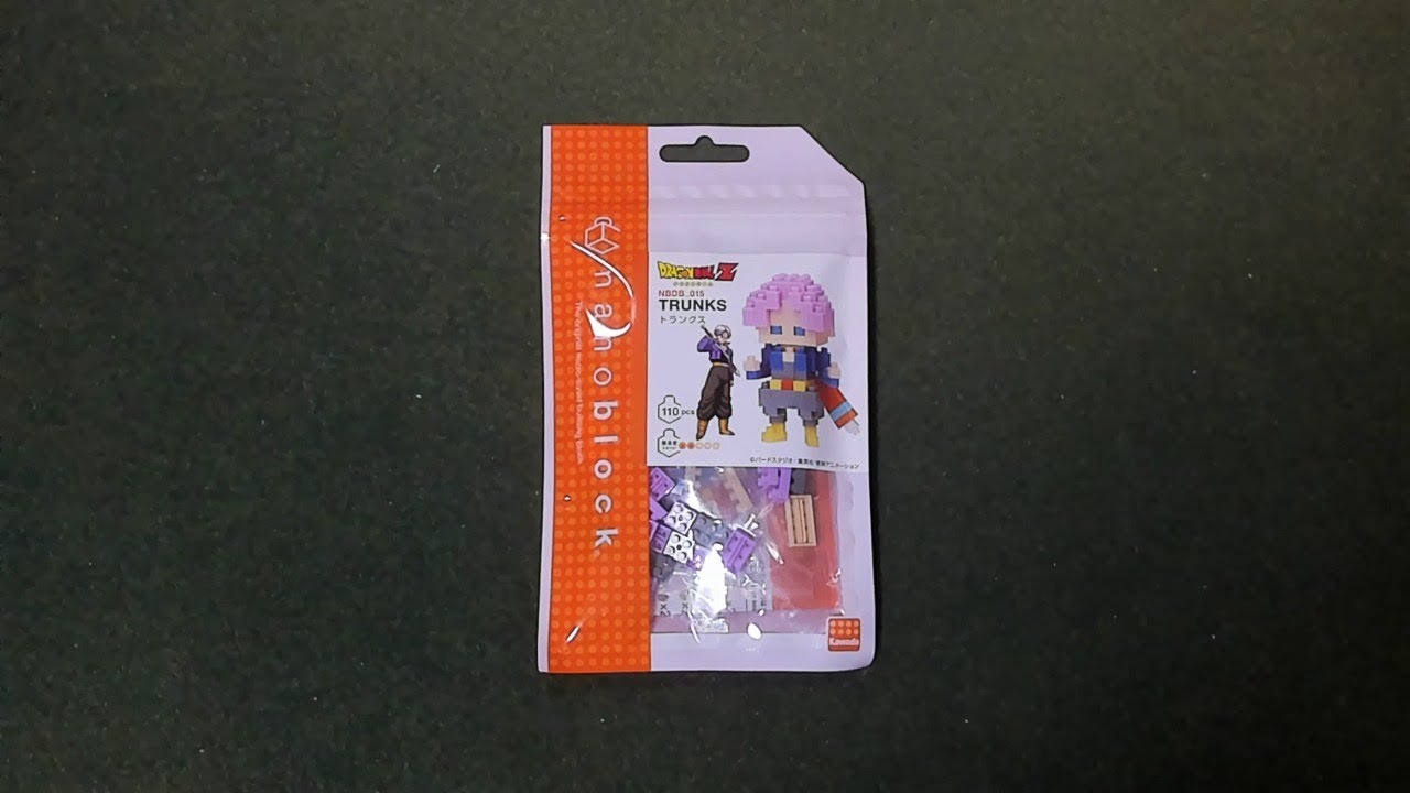 【nanoblock】TRUNKS (トランクス) [puzzle] - YouTube