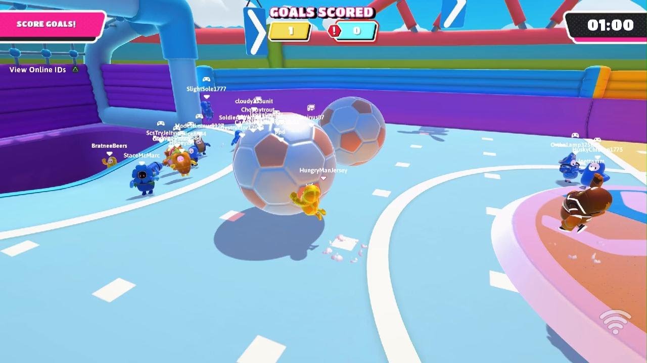 Fall Guys: Fall Ball Cup full show and Hex-A-Gone win - YouTube