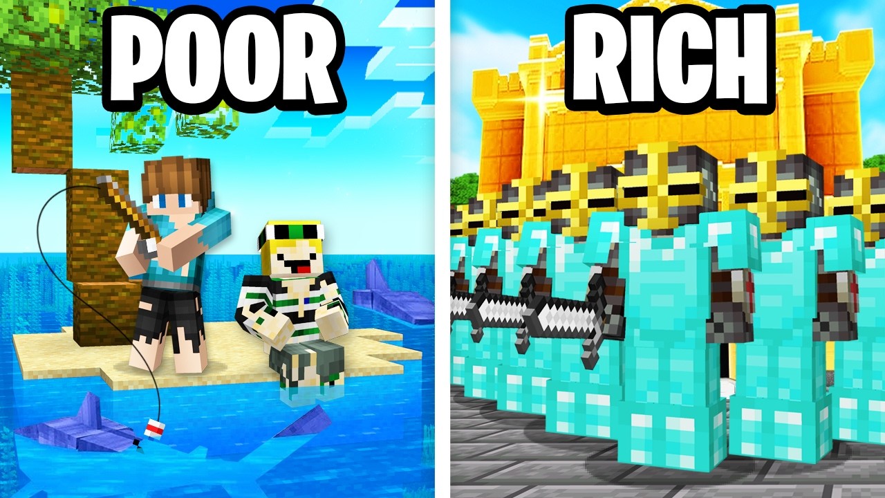 100 Players Simulate Island Civilization in Minecraft - YouTube