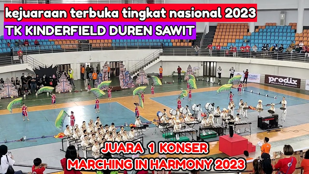 MARCHING BAND TK KINDERFIELD DUREN SAWIT | JUARA 1 Konser marching in ...