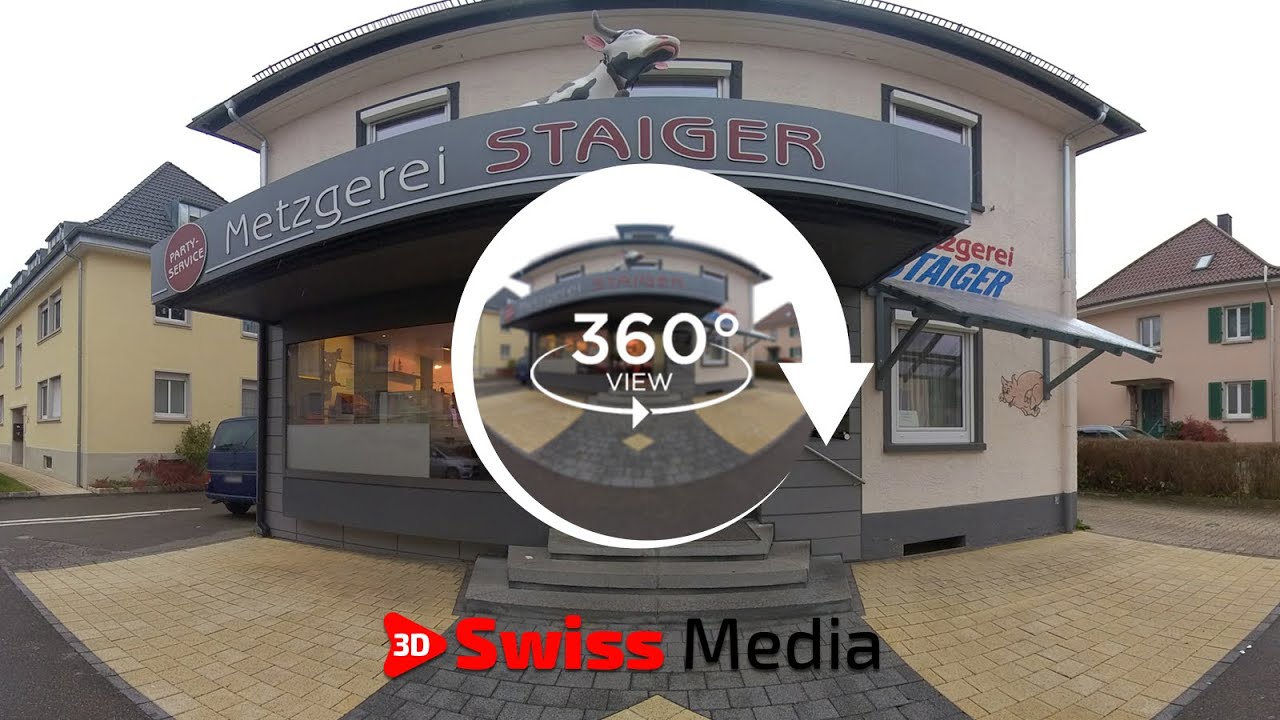 Metzgerei Staiger - 360 Virtual Tour Services - YouTube
