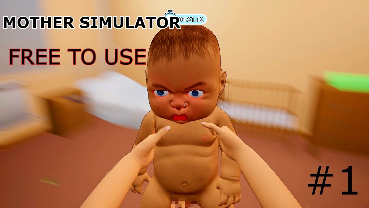 Mother Simulator No copyright Gameplay Free To Use | No Copyright ...