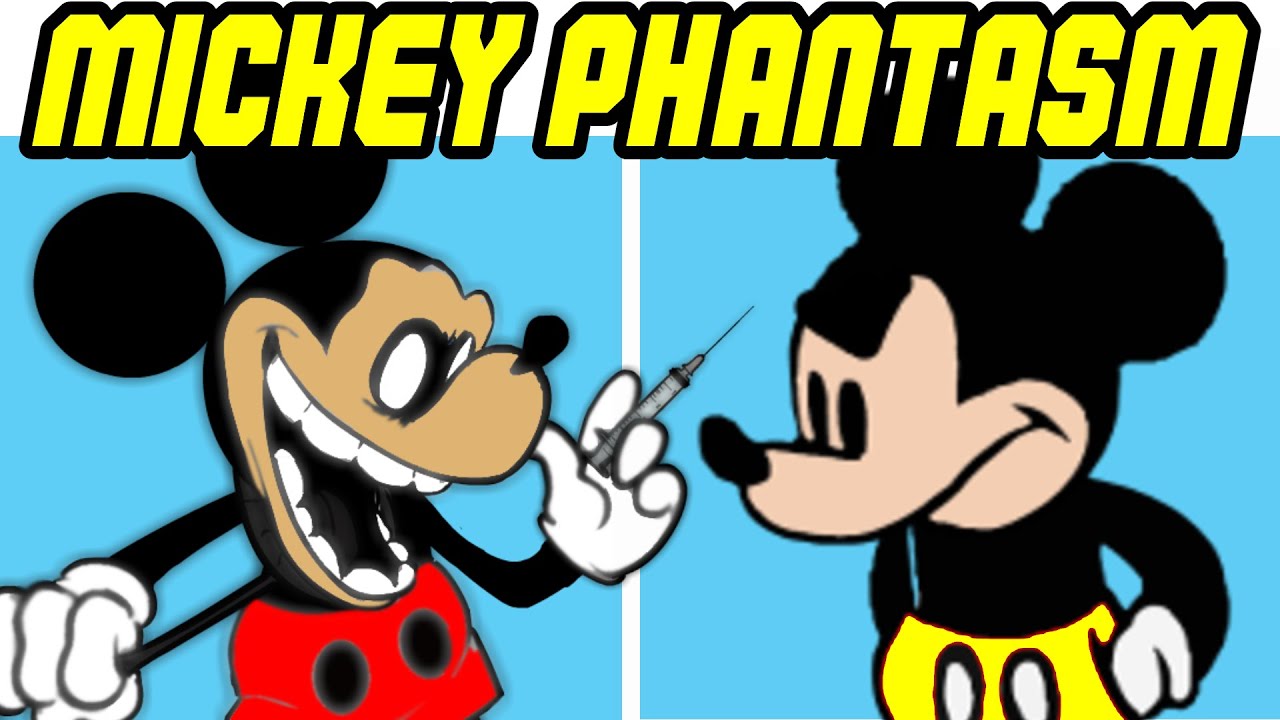 Friday Night Funkin' VS Mickey Mouse Phantasm (FNF Mod) - YouTube