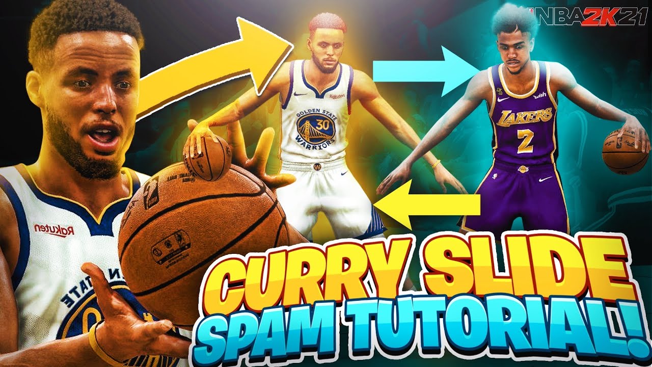 *NEW* CURRY SLIDE TUTORIAL 2K21! HOW TO SPAM CURRY SLIDE NBA 2K21! NBA ...