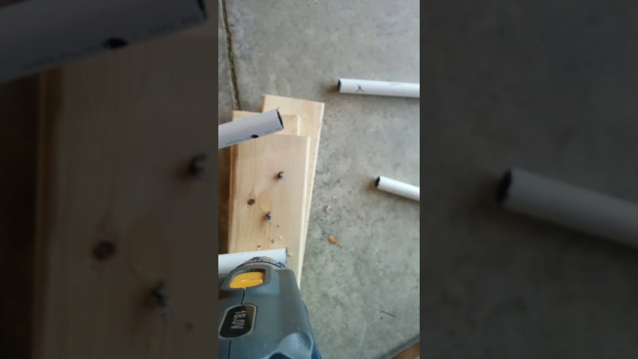 Drilling Holes in Pipes (Sled making DIY) - YouTube